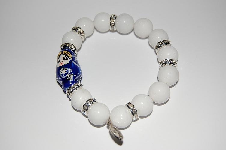 BABUSHKA - white stone MAXIM